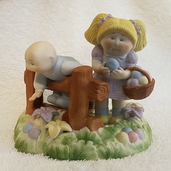 Cabbage Patch Kids | Other | Vintage Cabbage Patch Porcelain Easter ...